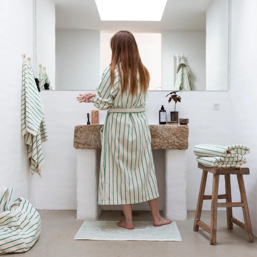 Badrock Naram Vit/Grön, Bongusta | Handla badrockar online ...