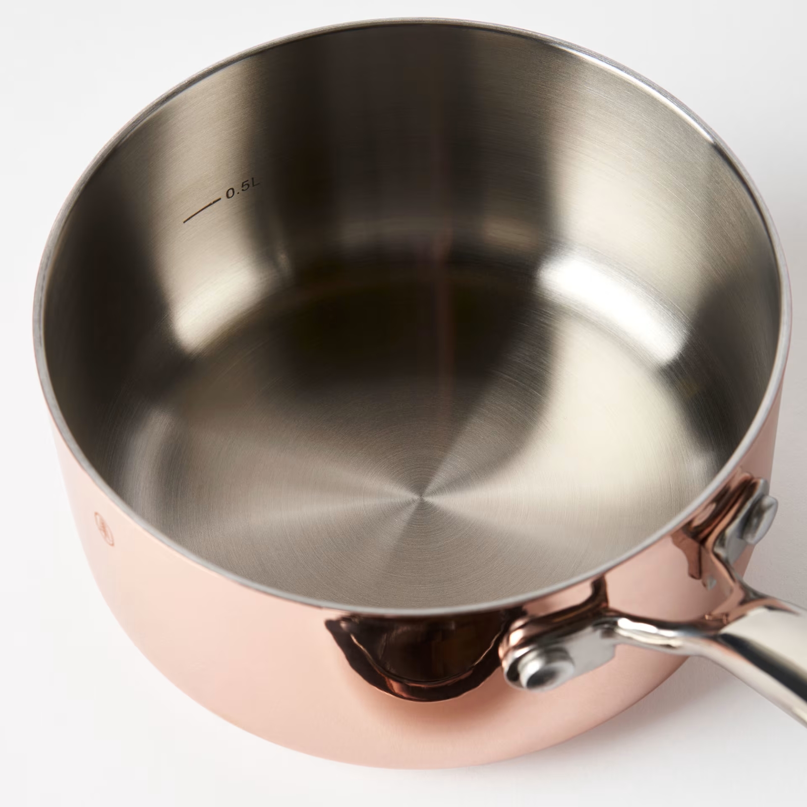 Kastrull med lock Primo 1L Koppar, Granberg | Handla kastruller online ...