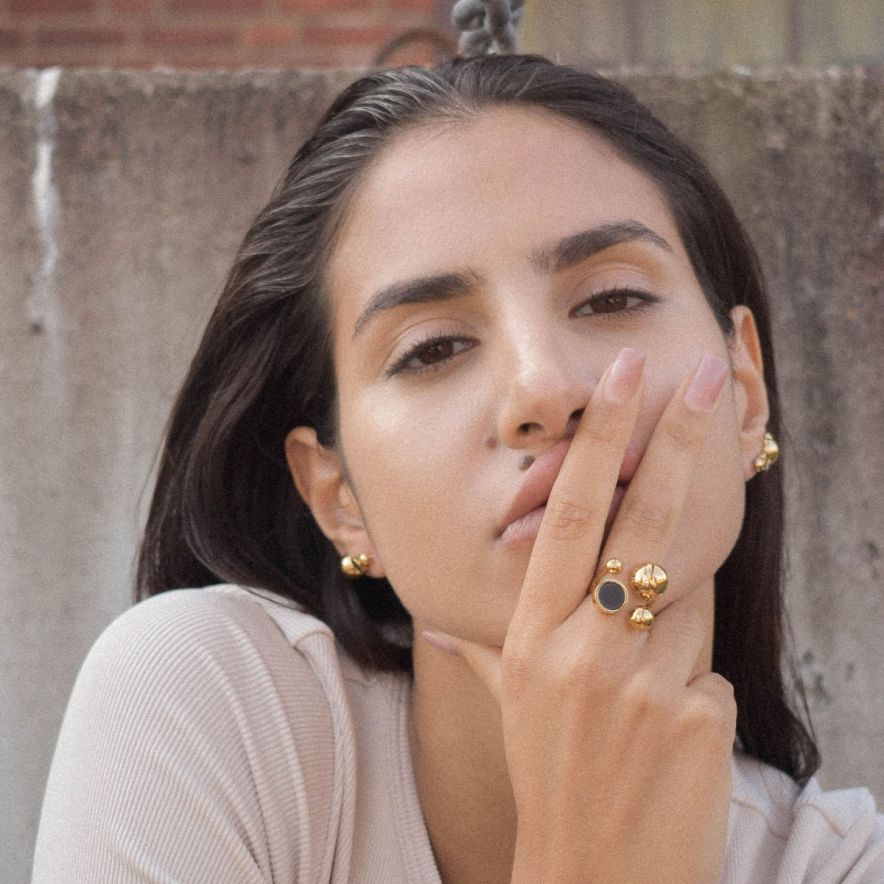 Ring Solar Golden | Handla smycken online! - Designtorget.se