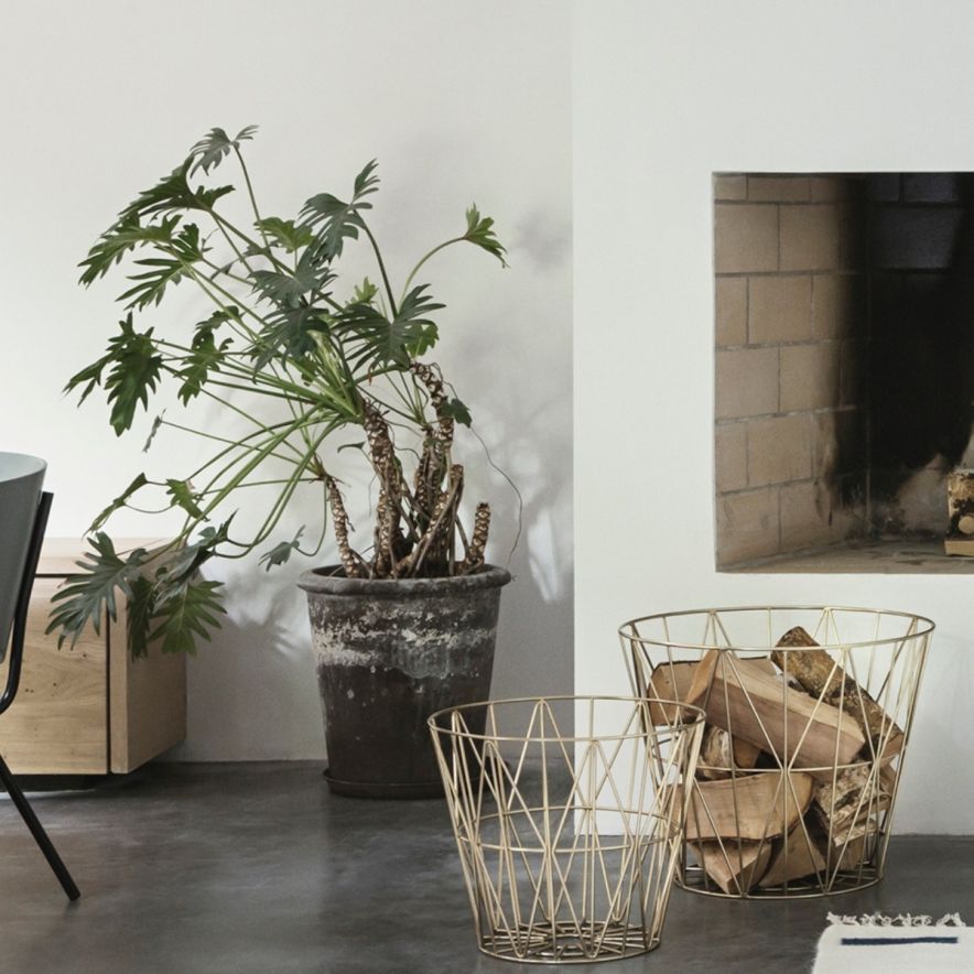 Korg Wire Large Ferm Living| Handla förvaring online | Designtorget.se