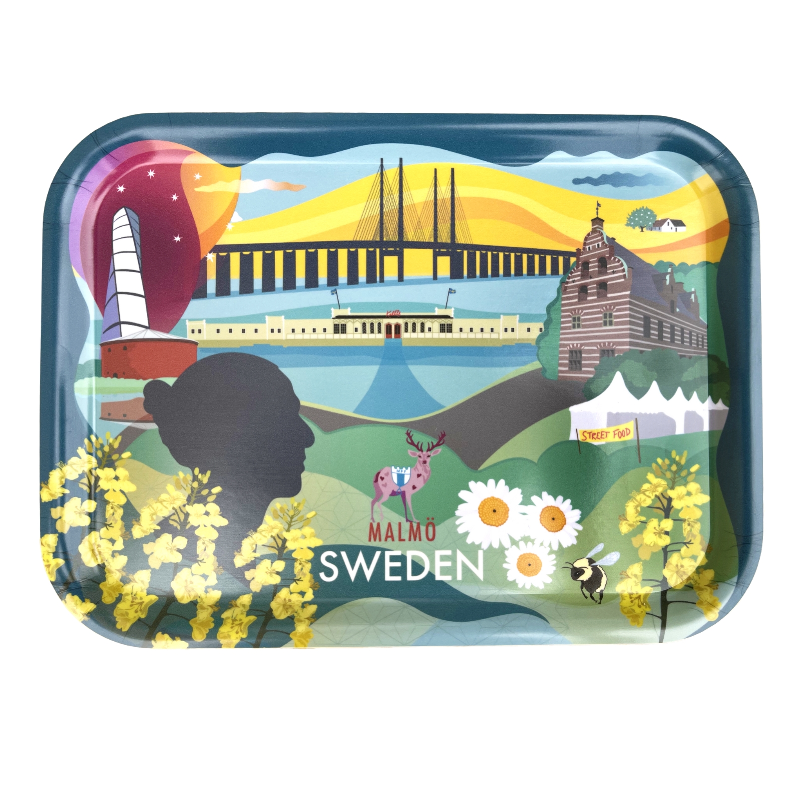 Bricka Malmö | Handla Lottisson Design online | Designtorget.se