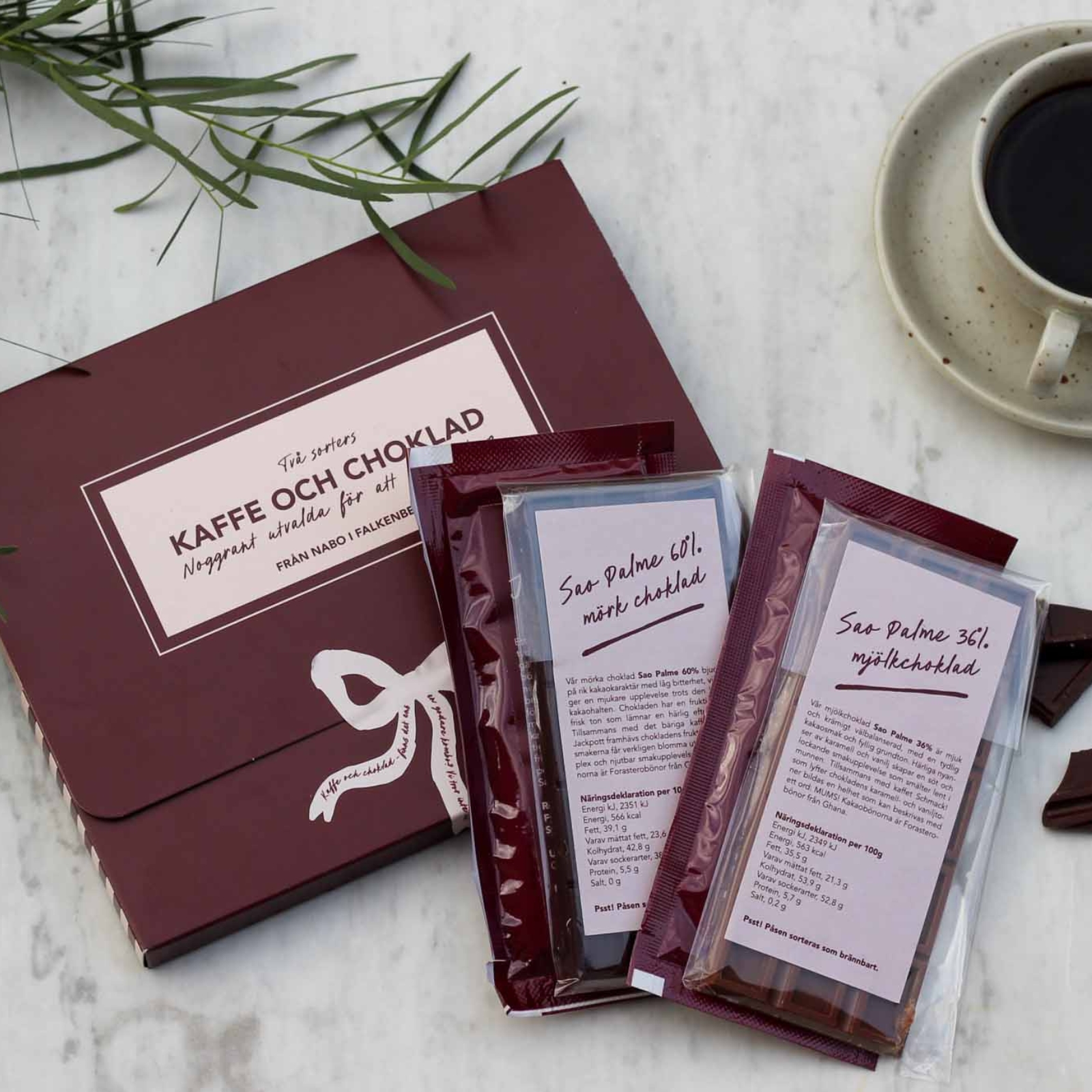 Kaffe och Choklad set, Nabo | Handla presenter online | Designtorget.se